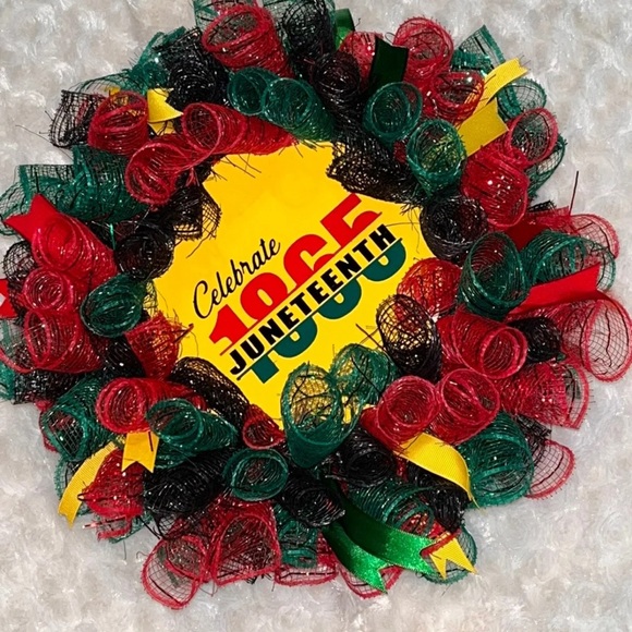 Hand Crafted | Holiday | Juneteenth Wreath | Poshmark